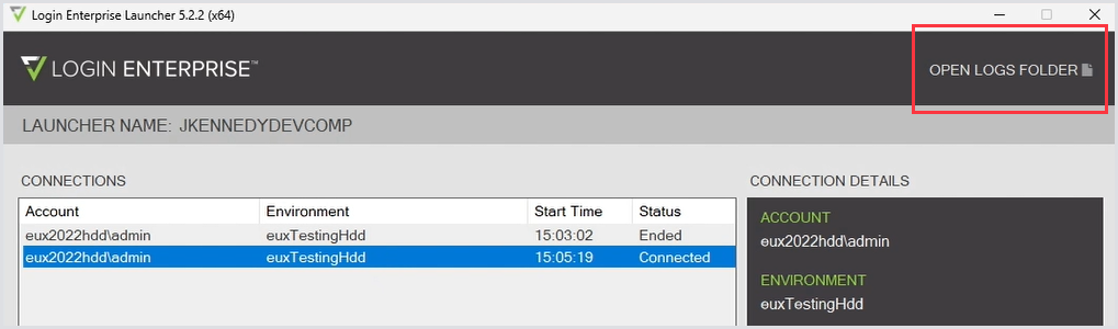 Universal Web Connector – Login VSI