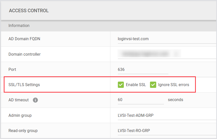 Managing Certificates – Login VSI