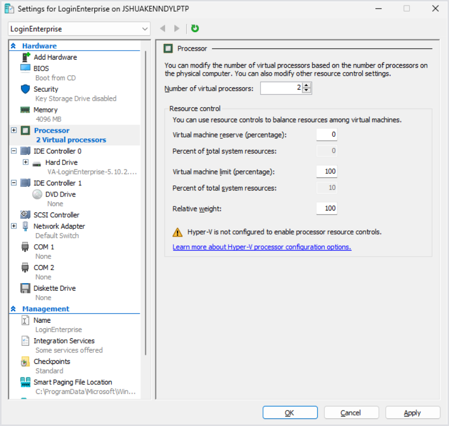 Deploying VHDX on Microsoft Hyper-V – Login VSI