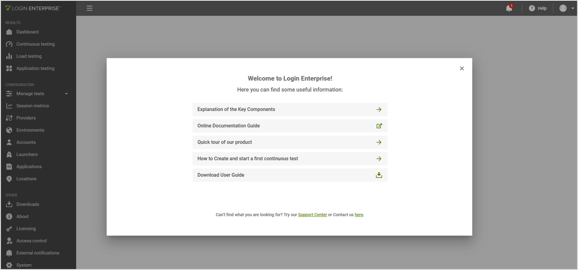Getting started with the Appliance web interface – Login VSI