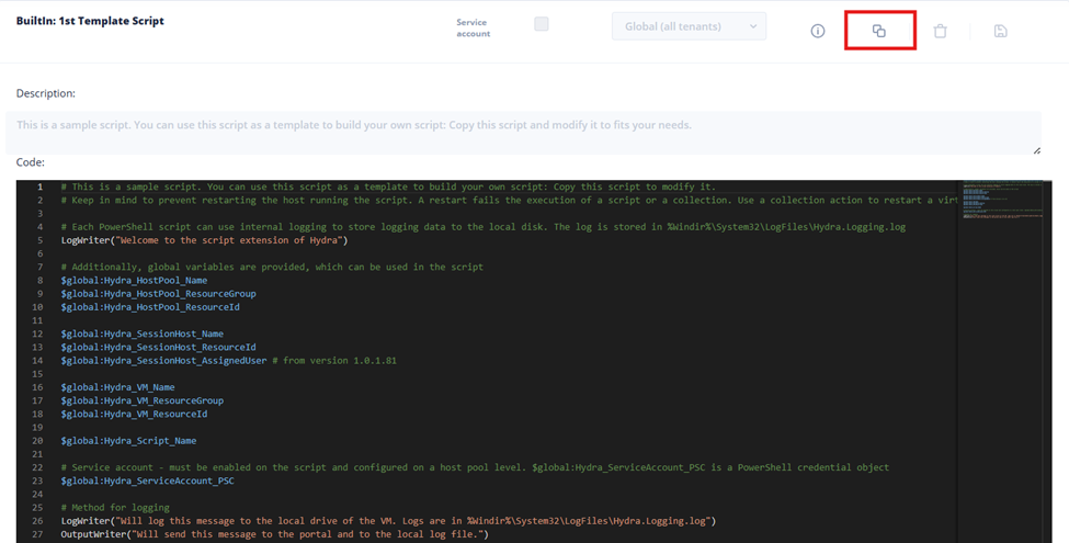Scripts – Login VSI