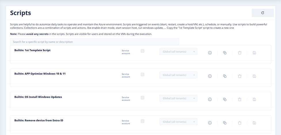 Scripts – Login VSI