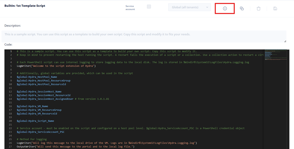 Scripts – Login VSI