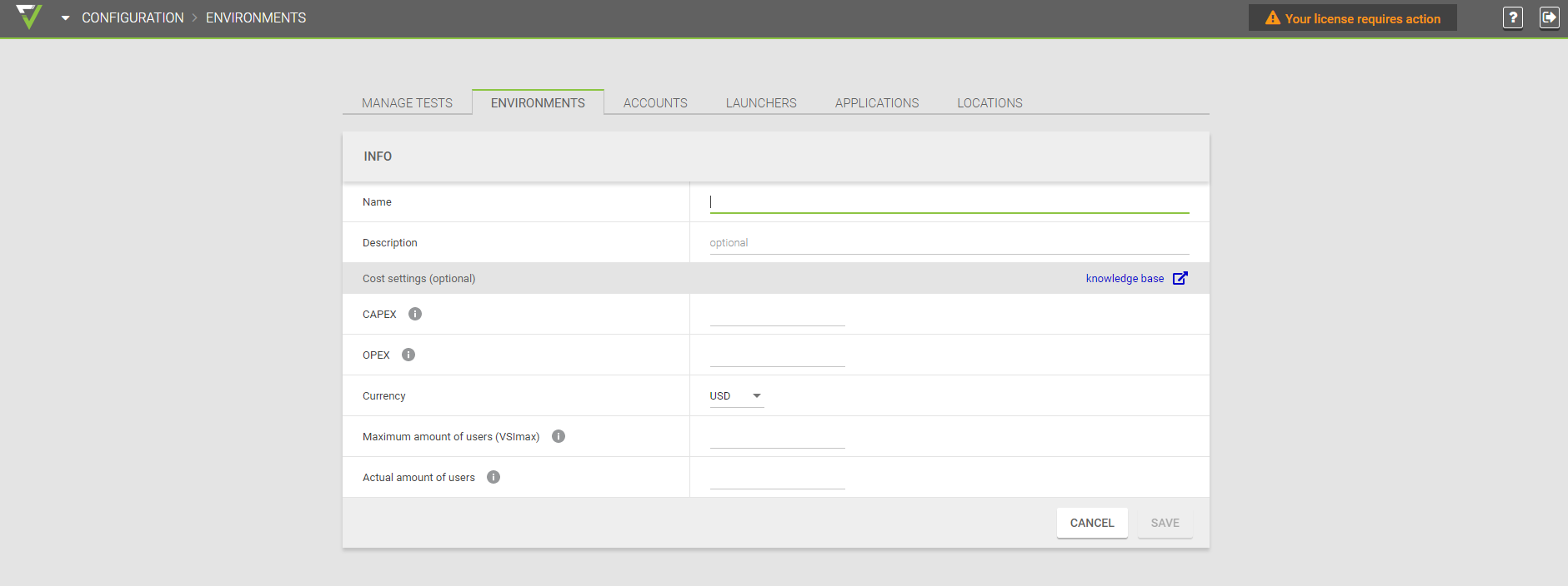 Environments – Login VSI
